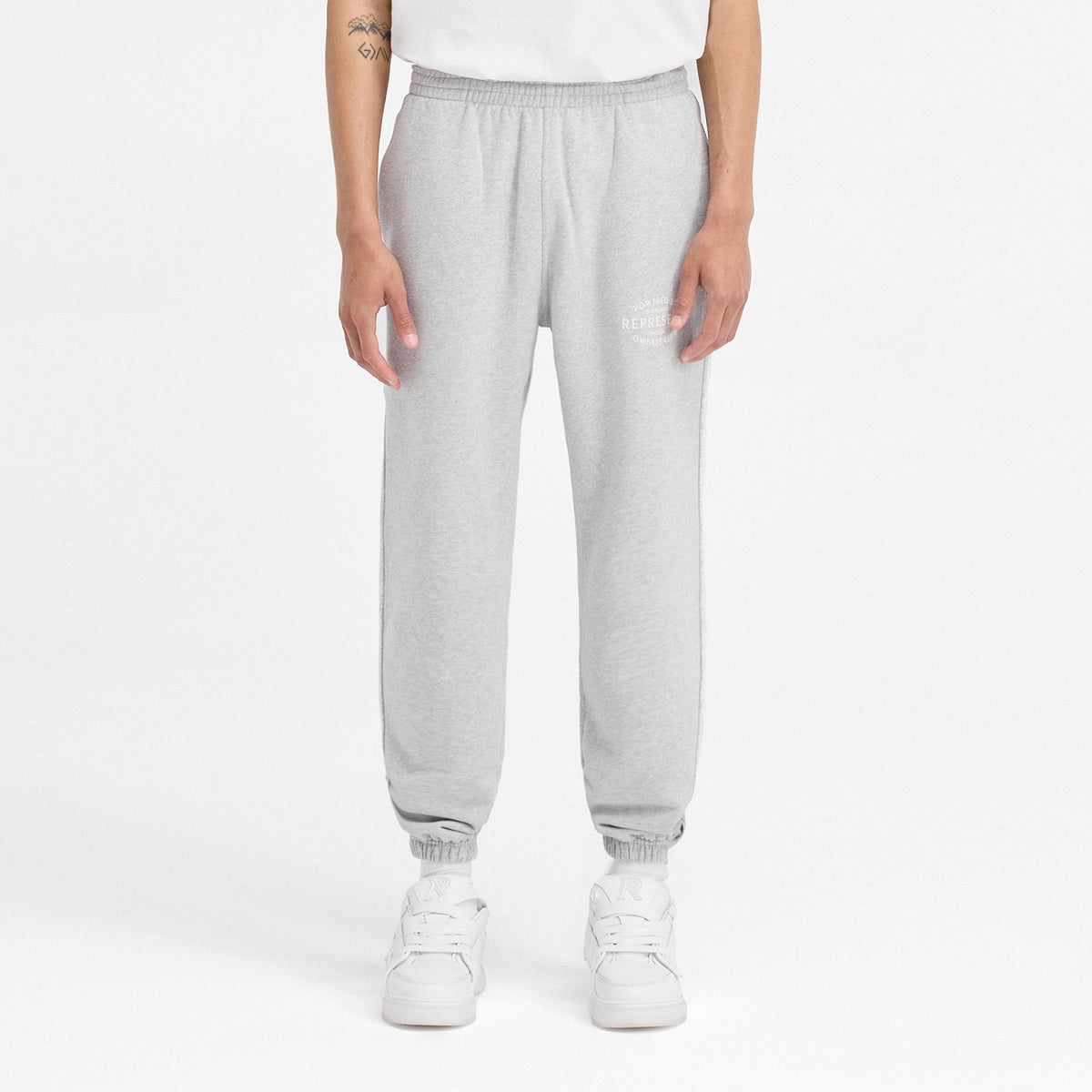 Ash Grey Sweatpants | Stamp Owners' Club | REPRESENT