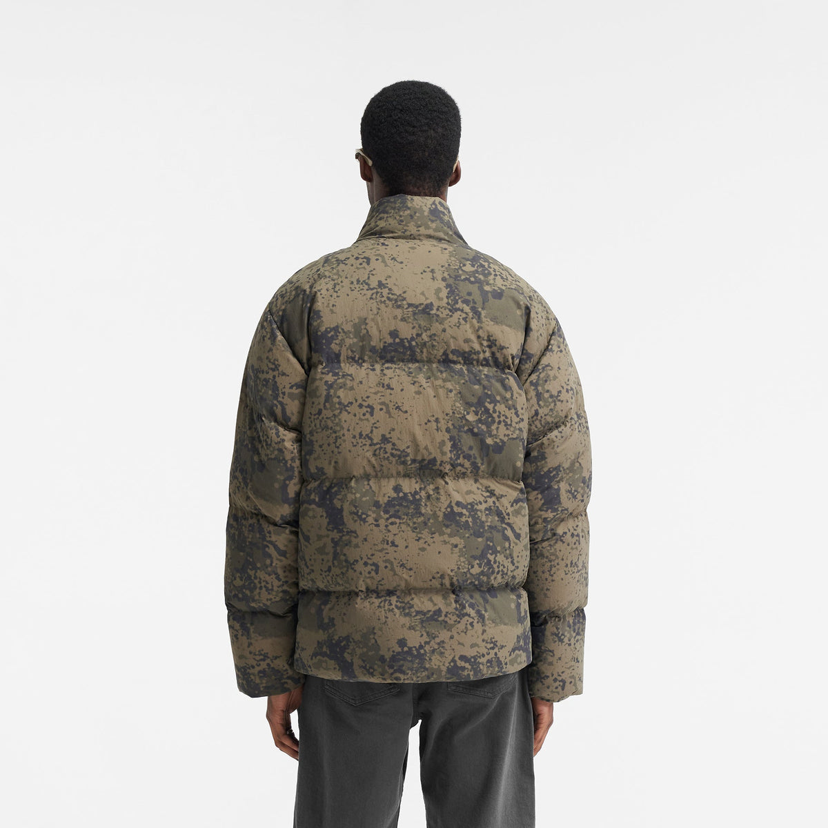 Puffer Jacket | Camo | REPRESENT