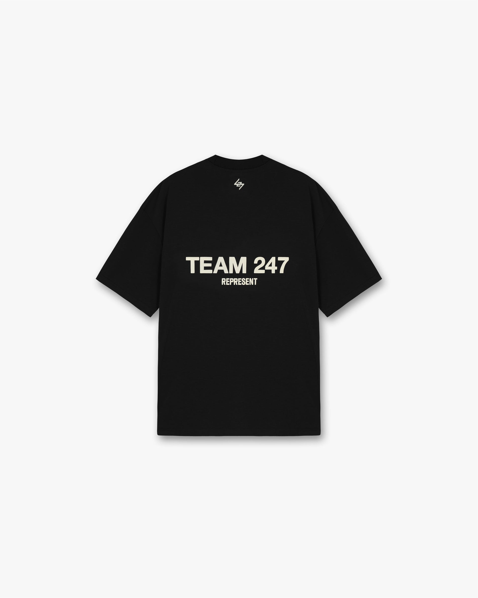 Team 247 Oversized T-Shirt | Black | REPRESENT CLO