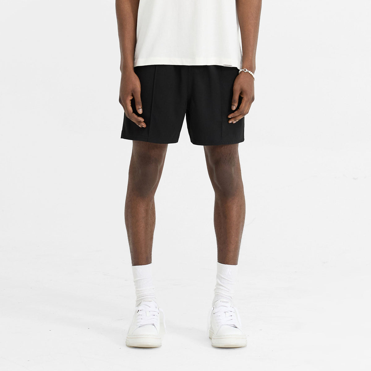 Initial Track Short - Black | REPRESENT